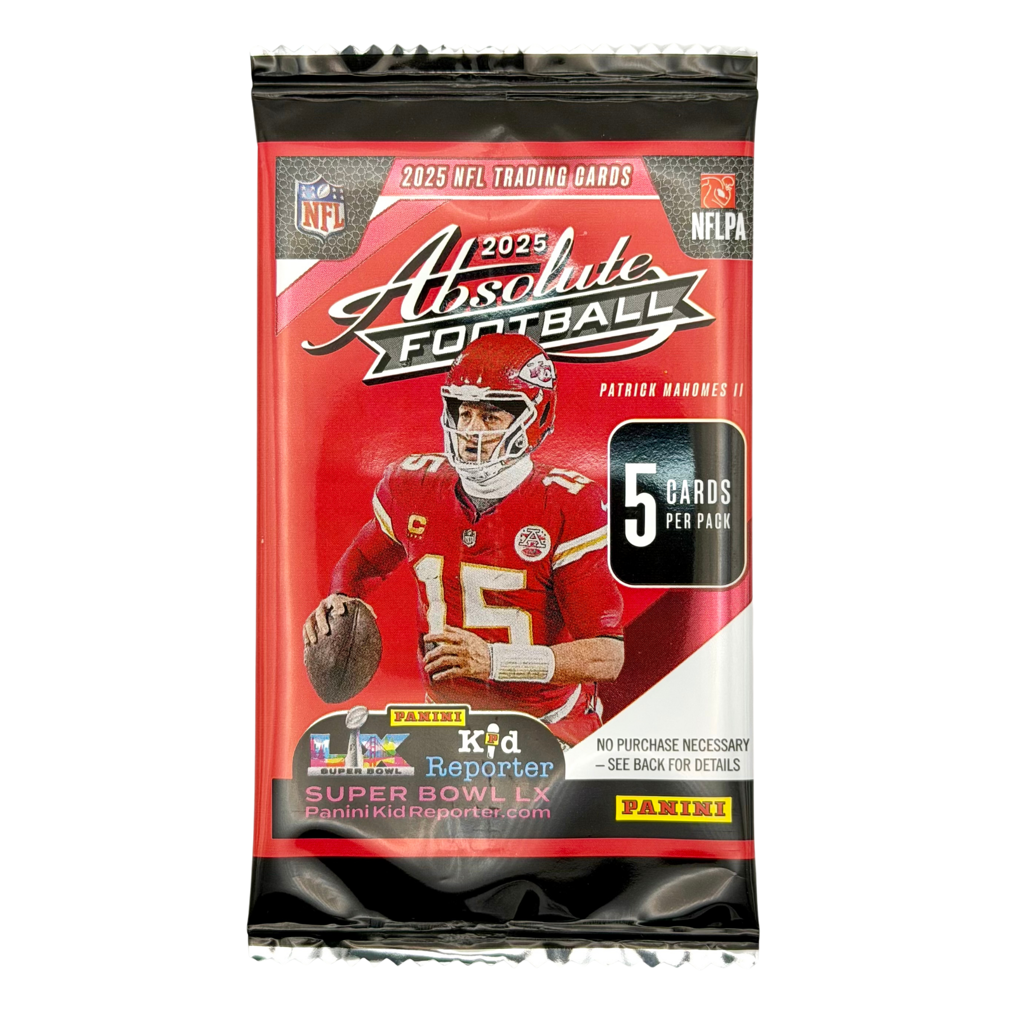 2025 Panini Absolute Football Gravity Feed Pack – 5 Cards Per Pack ...